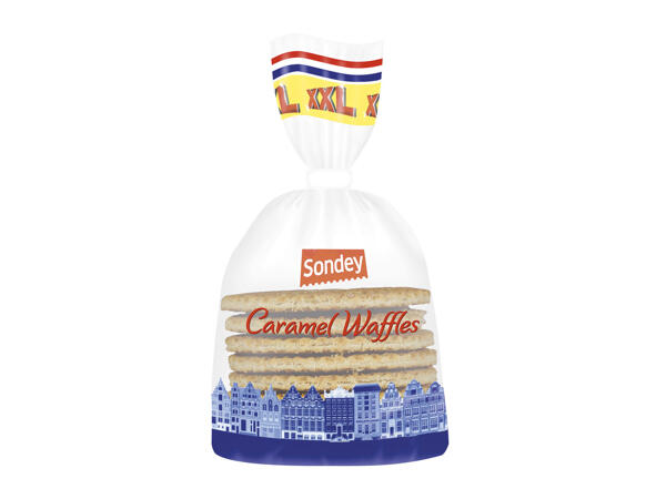 Sondey Caramel Waffles - Lidl - Great Britain - Specials archive