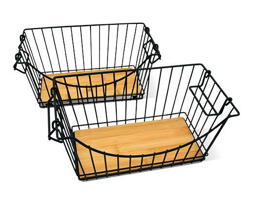 Huntington Home Premium Pantry Baskets - Aldi - US - Specials archive
