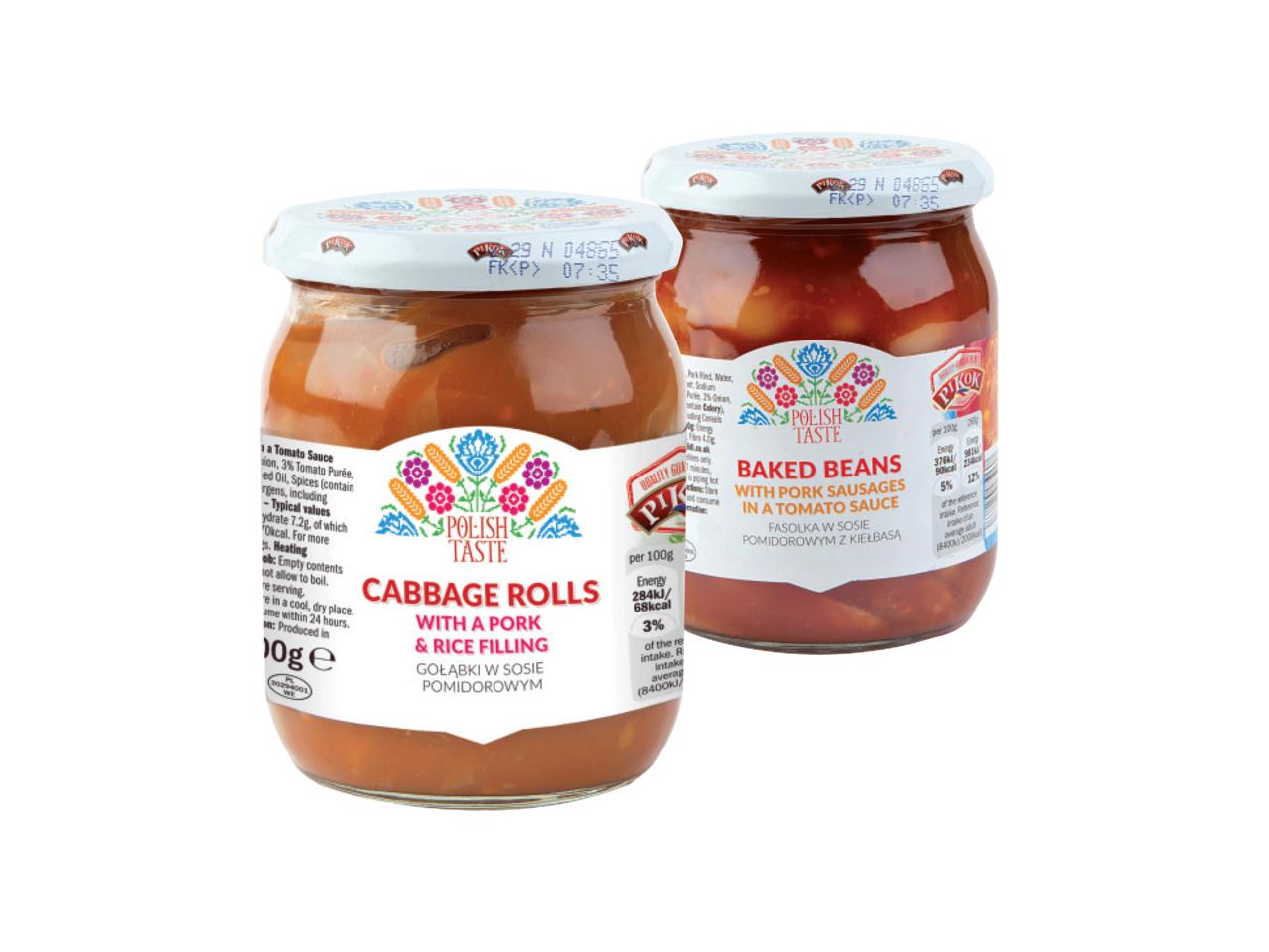POLISH TASTE(R) Ready Meals In Jar - Lidl - Ireland - Specials archive