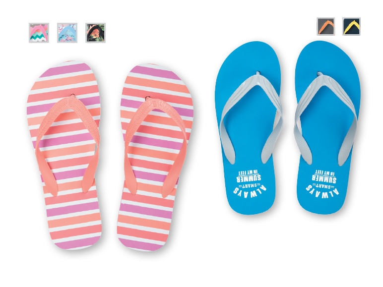 CRIVIT Ladies' or Men's Flip Flops - Lidl - Northern Ireland - Specials ...
