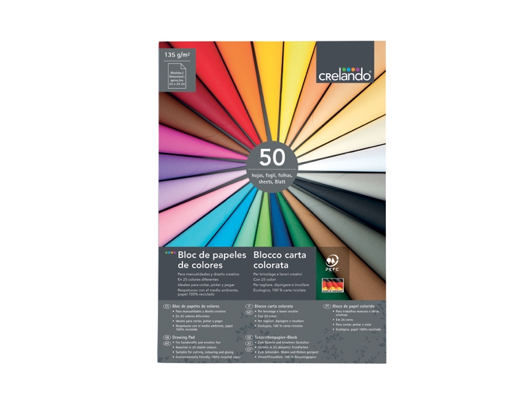 Drawing Pad/ Coloured Cards - Lidl - Malta - Specials archive
