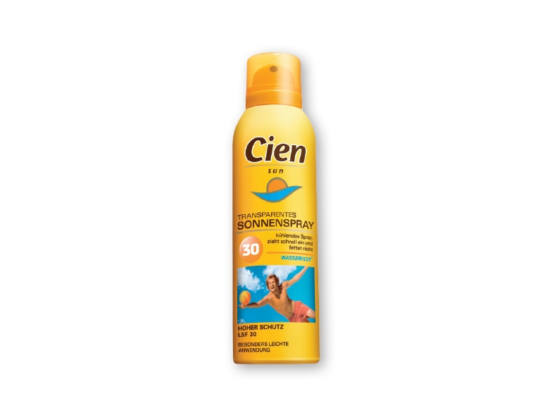 CIEN(R) Invisible Sun Spray SPF 30 - Lidl - Ireland - Specials archive