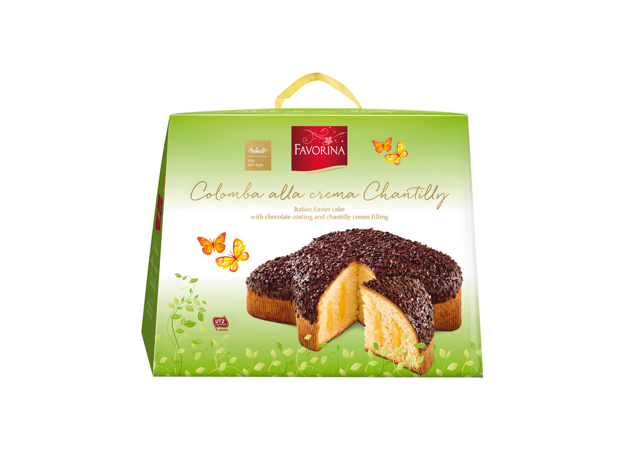 Cozonac Colomba glazurat cu cremă - Lidl - România - Promoții arhiva
