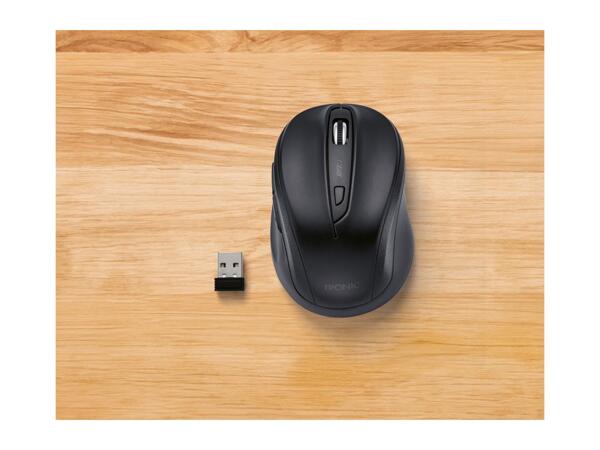 Tronic Black Wireless Mouse - Lidl - Great Britain - Specials archive