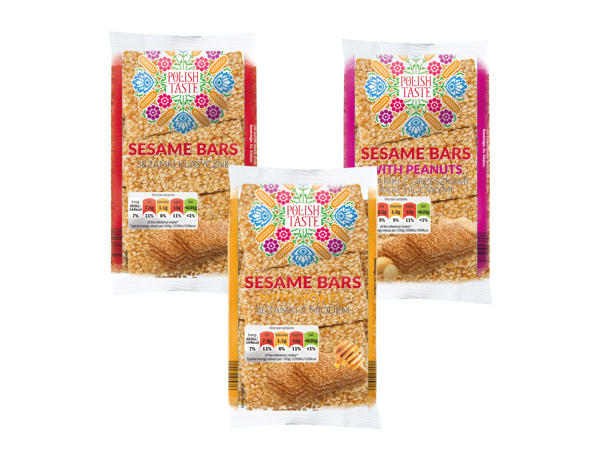 Thin and Crispy Sesame Bars - Lidl - Ireland - Specials archive