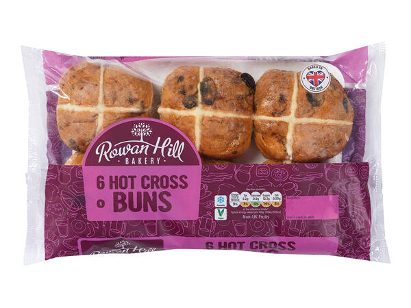 Rowan Hill Hot Cross Buns - Lidl - Great Britain - Specials archive