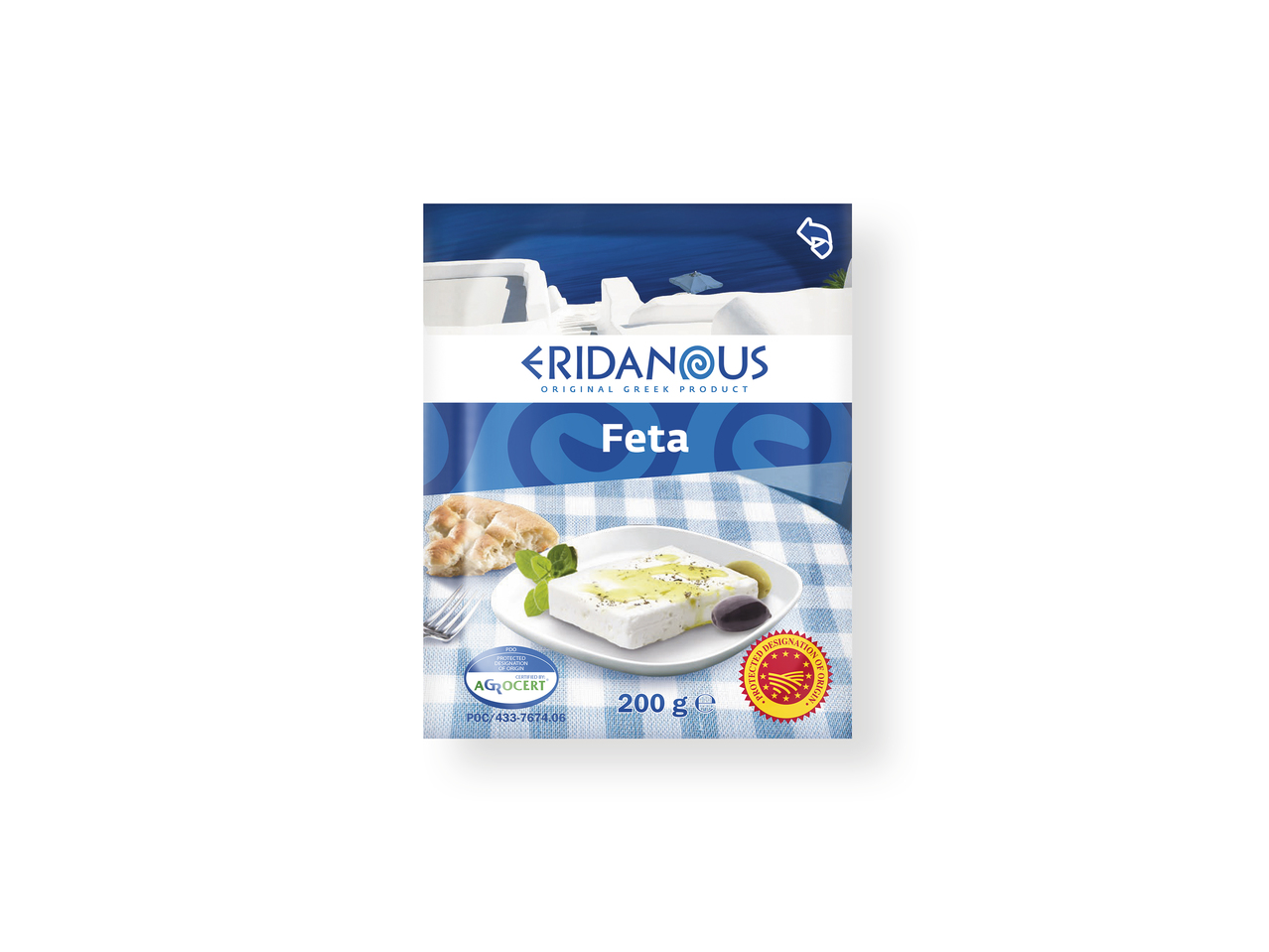 "Eridanous" Queso feta griego - Lidl - España - Archivo de ofertas