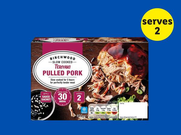 Birchwood Slow Cooked Teriyaki Pulled Pork - Lidl - Great Britain ...