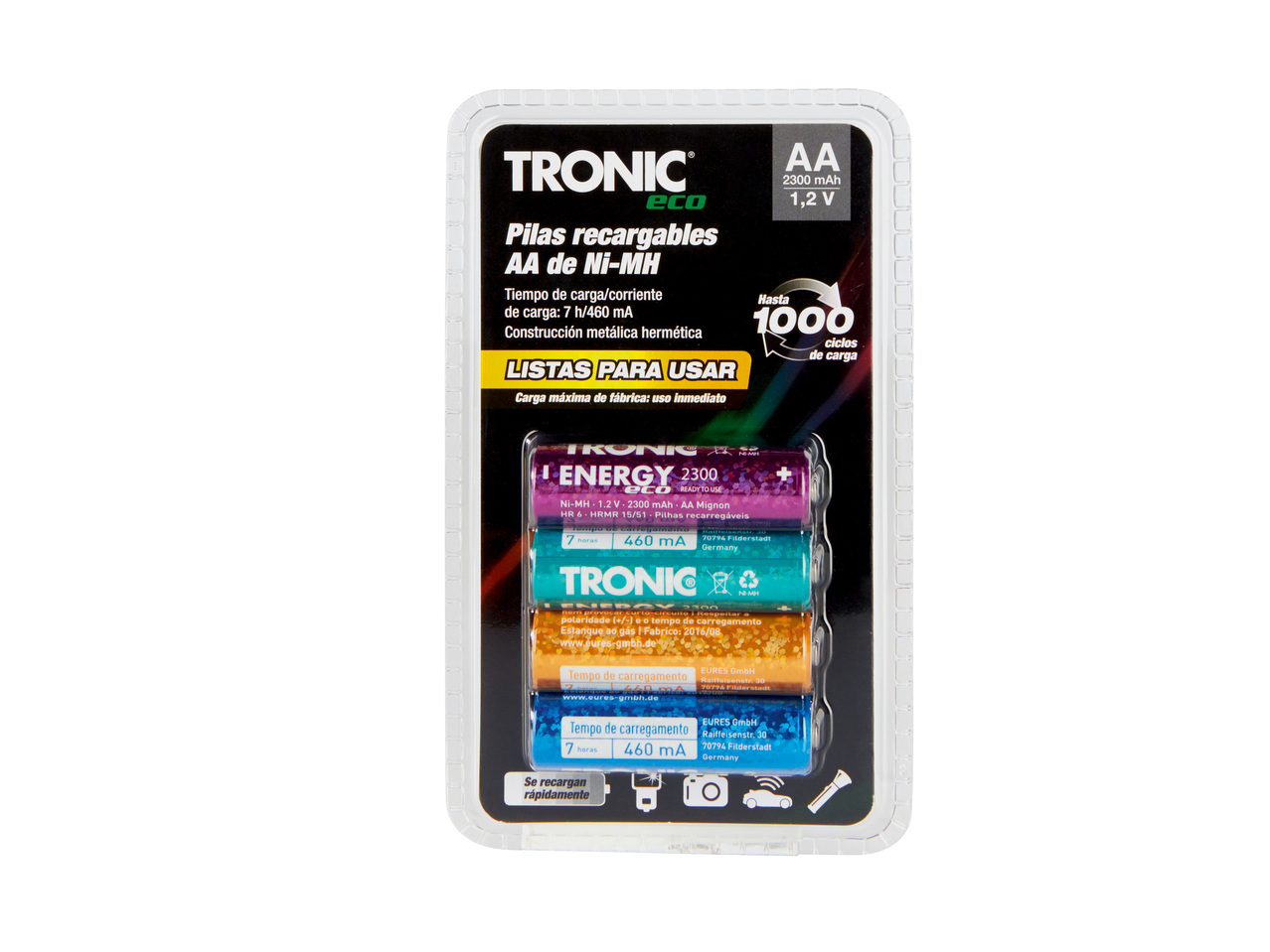 TRONIC(R) Pilhas Recarregáveis - Lidl - Portugal - Specials archive