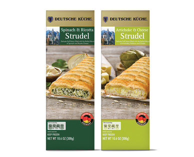 Deutsche Kuche Savory Strudel - Aldi - US - Specials archive