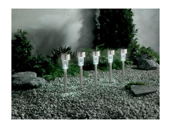 Livarno Home LED Solar Lights - 5 pack - Lidl - Great Britain ...