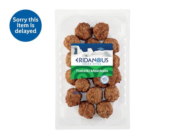 Eridanous Tzatziki Meatballs - Lidl - Great Britain - Specials archive