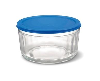 Crofton 8-Piece Glass Storage Bowls with Multicolor Lids - Aldi — USA ...