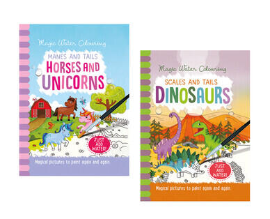 Water Colouring Books - Aldi - Australia - Specials archive