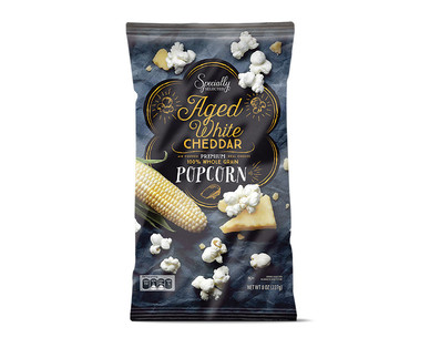 Specially Selected Aged White Cheddar Popcorn - Aldi - US - Specials ...