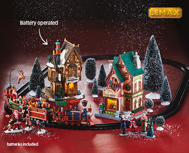 LEMAX CHRISTMAS TRAIN SET - Aldi - Australia - Specials archive