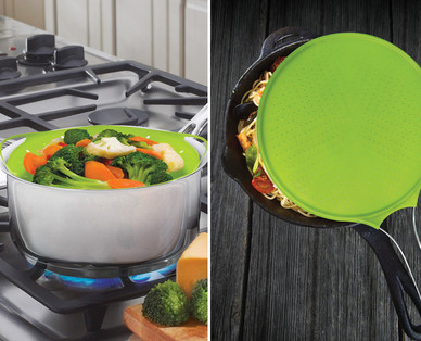Crofton Silicone Steamer or Splatter Guard - Aldi - US - Specials archive