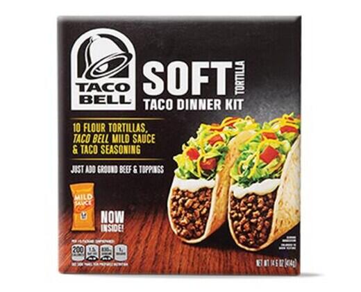 Taco Bell Soft Taco Dinner Kits - Aldi - US - Specials archive