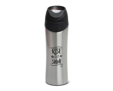 Crofton 15-oz. Stainless Steel Travel Mug - Aldi - US - Specials archive