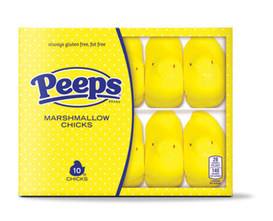 Peeps Marshmallow Chicks - Aldi - US - Specials archive