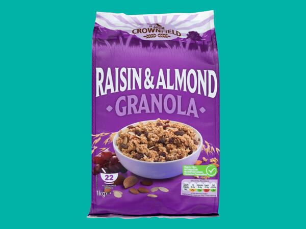 Crownfield Granola - Lidl - Great Britain - Specials archive