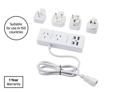 Travel Adaptor Kit - Aldi - Australia - Specials archive