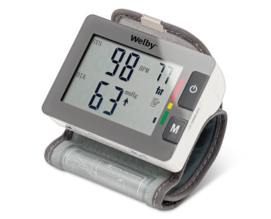 Welby Wrist Blood Pressure Monitor - Aldi - US - Specials archive