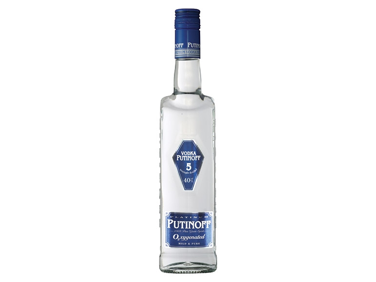 Vodka Putinoff Platinium Distillée 5 fois - Lidl - France - Archive des ...