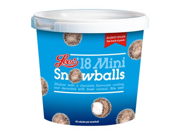Lee's 18 Mini Snowballs 200g - Lidl - Great Britain - Specials archive