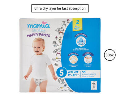 Mamia Nappy Pants Walker 50pk - Aldi - Australia - Specials archive