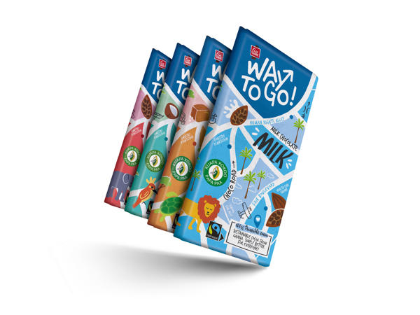 Way to go-Schokolade - Lidl - Luxemburg - Archiv Werbeangebote