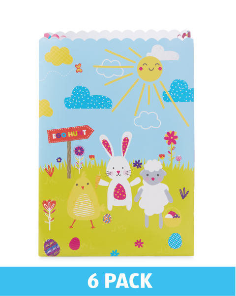 6 Pack Easter Treat Bags - Aldi - Great Britain - Specials archive