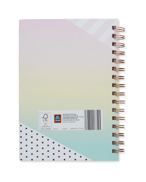 A5 Keeping it Real Notebook - Aldi - Great Britain - Specials archive
