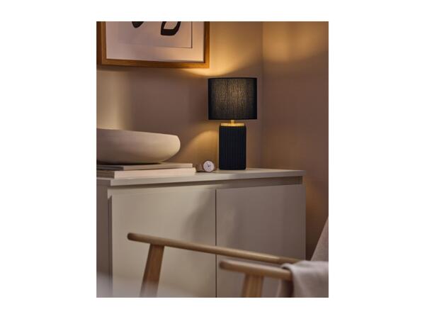 Livarno Home Black LED Table Lamp - Lidl - Great Britain - Specials archive