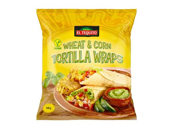 El Tequito Wheat and Corn Tortilla Wraps - Lidl - Great Britain ...