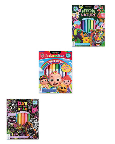 Kaleidoscope Colouring - Aldi - Great Britain - Specials archive