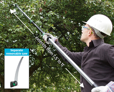 Gardenline Telescopic Tree Pruner/Saw - Aldi - US - Specials archive