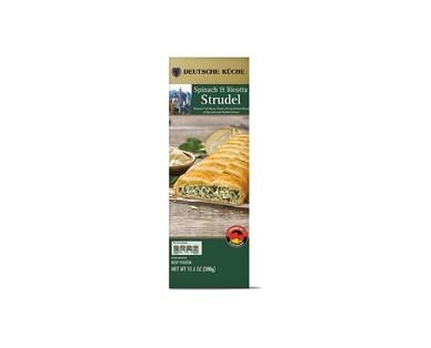 Deutsche Küche Spinach & Ricotta or Artichoke & Cheese Savory Strudels ...