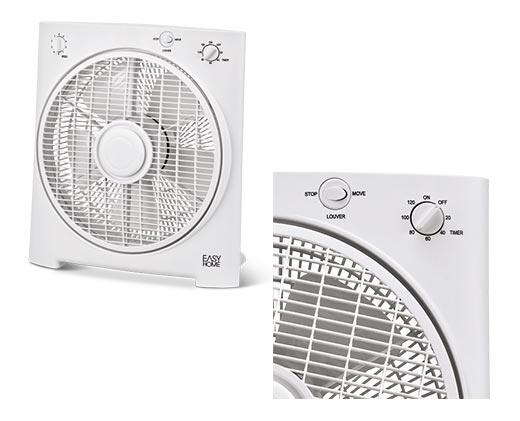 Easy Home Flat Panel Air Circulation Fan - Aldi - US - Specials archive