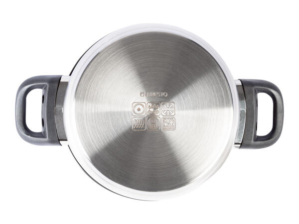 Ernesto Stainless Steel Pan Set - Lidl - Great Britain - Specials archive