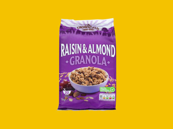 Crownfield Crunchy Oat Granola - Lidl - Great Britain - Specials archive