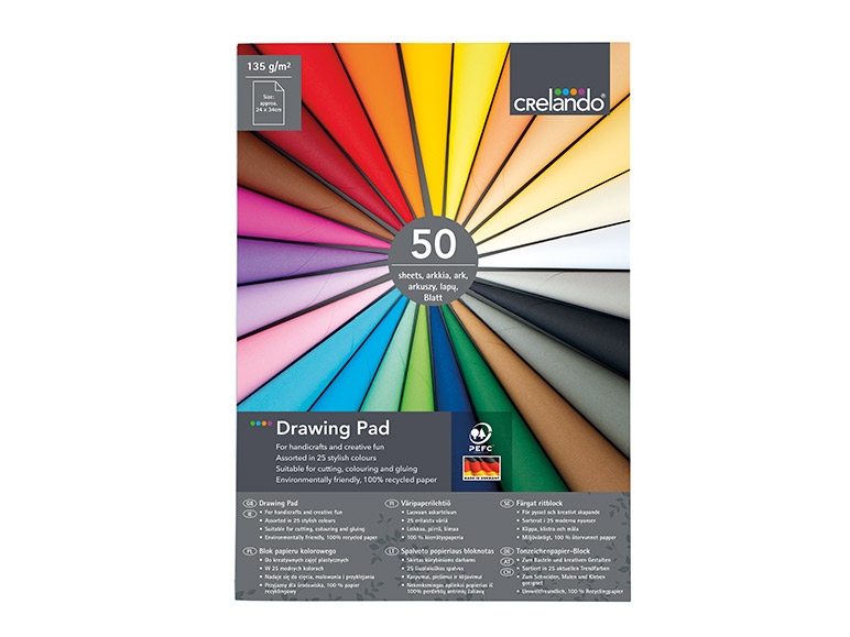 CRELANDO Coloured Card - Lidl - Great Britain - Specials archive