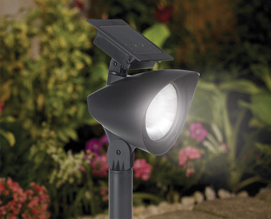 Gardenline Solar Spot Light - Aldi - US - Specials archive