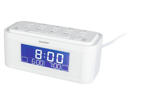 Silvercrest DAB+ Radio Alarm Clock - Lidl - Northern Ireland - Specials ...