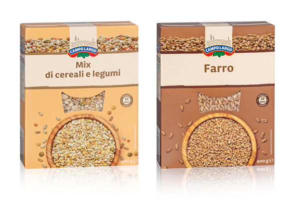 Pre-Cooked Cereals and Legumes or Spelt - Lidl - Malta - Specials archive