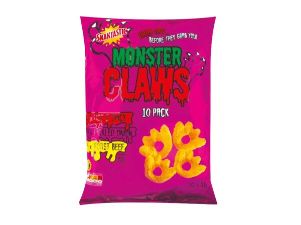 Cheese Puffs / Monster Claws - Lidl - Ireland - Specials archive