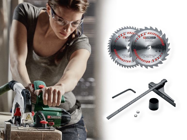 PARKSIDE 1,350W Circular Saw - Lidl - Northern Ireland - Specials archive