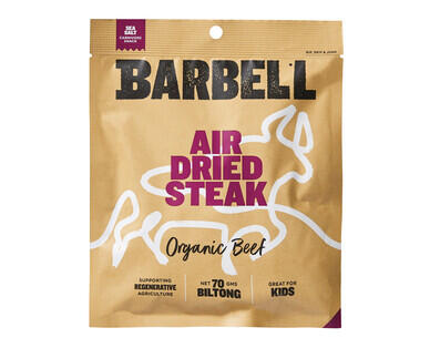 Barbell Biltong Air Dried Steak 70g - Aldi - Australia - Specials archive