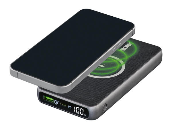 Tronic 10,000mAh Qi(R) Power Bank - Lidl - Great Britain - Specials archive