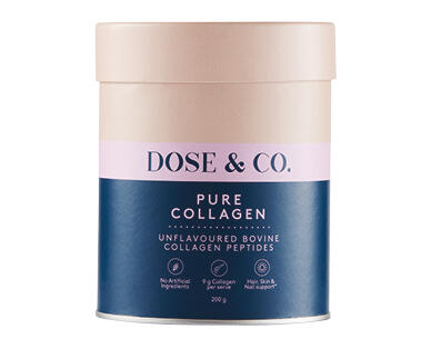 Dose & Co. Pure Collagen Powder 200g - Aldi - Australia - Specials archive